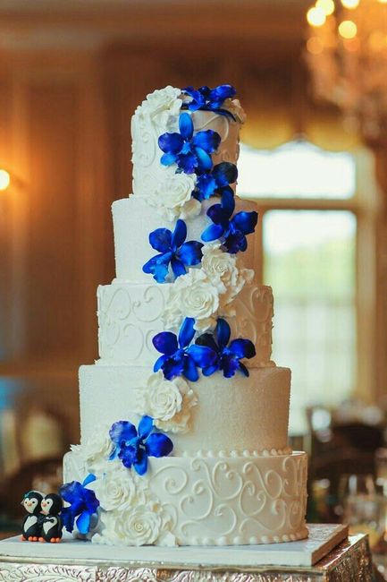 Tortas De Boda En Color Azul Tiffany